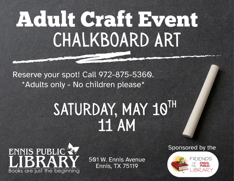 Official Website for the City of Ennis, Texas - Library